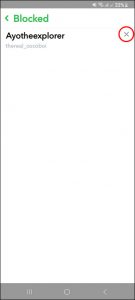 Snapchat: How to See Who Blocked You