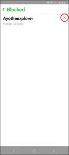Snapchat: How to See Who Blocked You