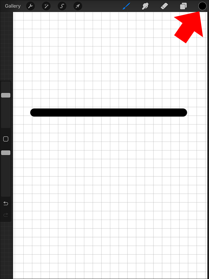 Procreate: How to Change a Line Color