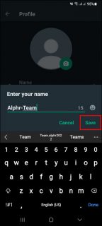 How to Add a Name in WhatsApp