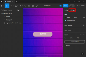 How to Create a Button in Figma