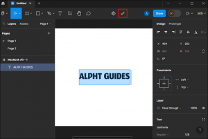 How to Add a Hyperlink in Figma