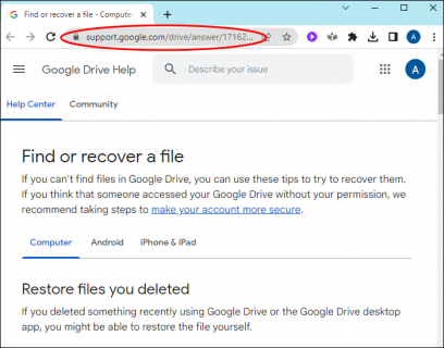 How To Recover a Deleted Folder in Google Drive