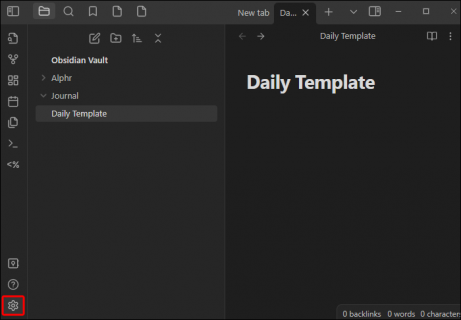 Obsidian Journal Templates