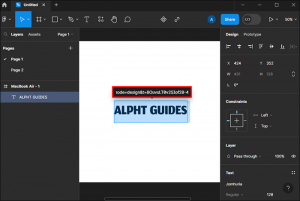How to Add a Hyperlink in Figma