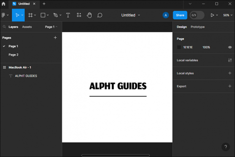 How to Add a Hyperlink in Figma
