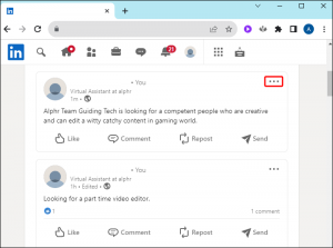 How to Delete a Post From LinkedIn