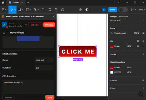 How to Make a Hover Effect in Figma