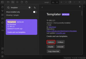 Obsidian Journal Templates