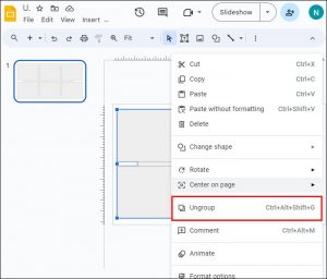 How To Select an Object Behind in Google Slides