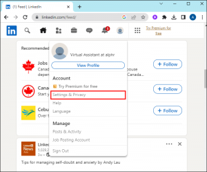 How to Change the Default Profile Language in LinkedIn