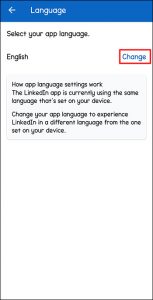 How to Change the Default Profile Language in LinkedIn
