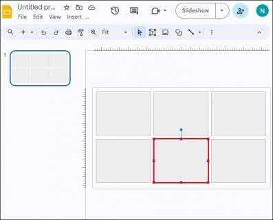 How To Select an Object Behind in Google Slides