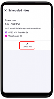 How to Cancel a Ride in Lyft