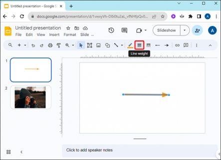 How To Change the Arrow Color in Google Slides