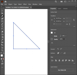 How to Create a Triangle in Illustrator