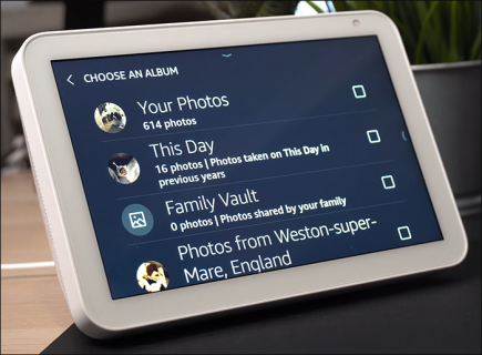 How to Display Pictures From Amazon Photos on Echo Show