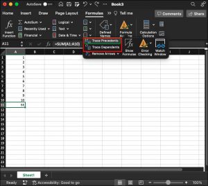 How to Find Circular Reference Cell in Excel
