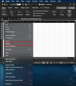 How to Find Duplicate Rows in Excel