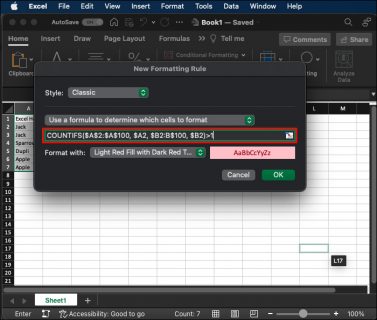 How to Find Duplicate Rows in Excel