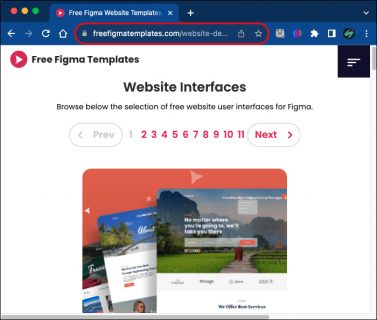 Free Figma Website Templates
