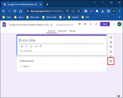 How To Change the Next Question Based on an Answer in Google Forms