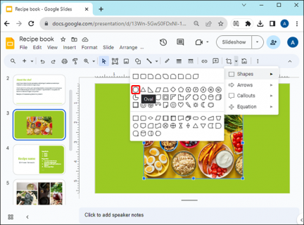 How To Make an Image Round in Google Slides
