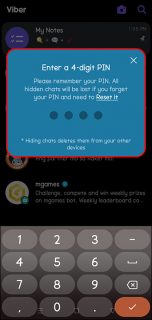 How to View Hidden Chats in Viber