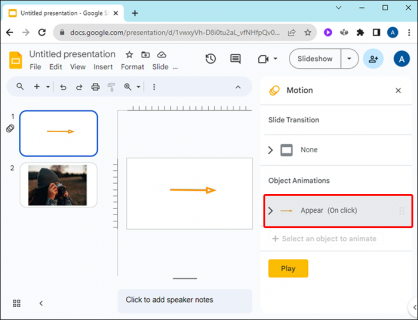 How To Change the Arrow Color in Google Slides