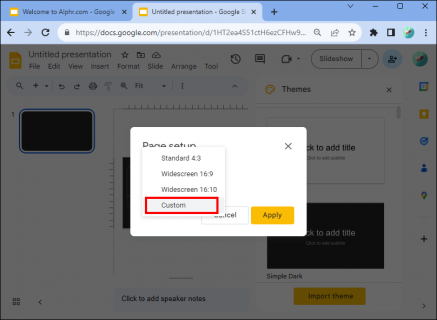 How To Use a Vertical Layout in Google Slides