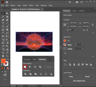 How to Create a Clipping Mask in Illustrator