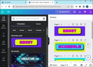 Twitch: How to Make and Customize Panels