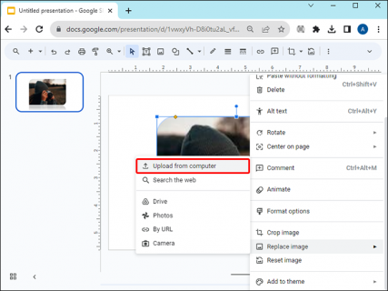 How to Change an Image's Shape in Google Slides