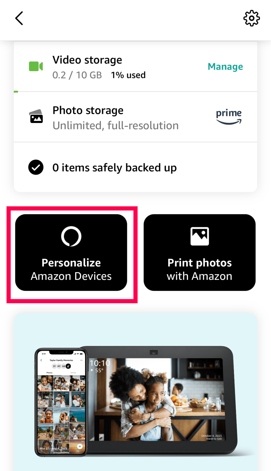 How to Display Pictures From Amazon Photos on Echo Show