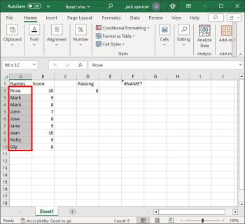 How to Find if Value Is in a List in Excel