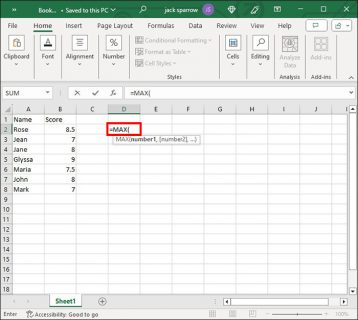 How to Find if Value Is in a List in Excel