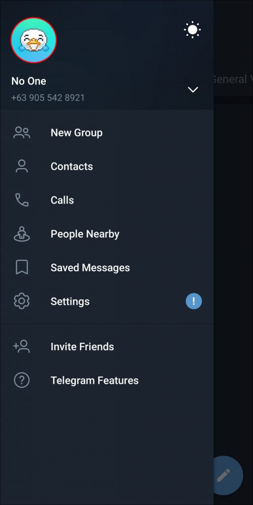 How to Delete Profile Pictures in Telegram