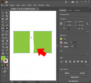 How to Cut Out a Shape in Illustrator
