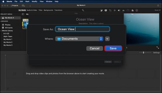 How to Export as MP4 in iMovie