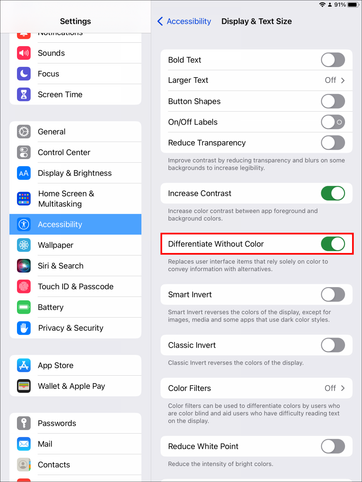 How to Change the Icon Size on an iPad