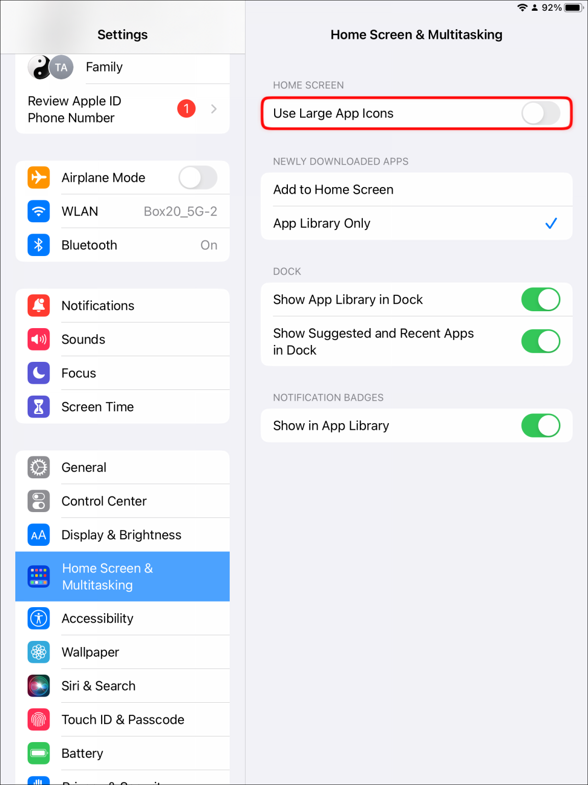 How to Change the Icon Size on an iPad