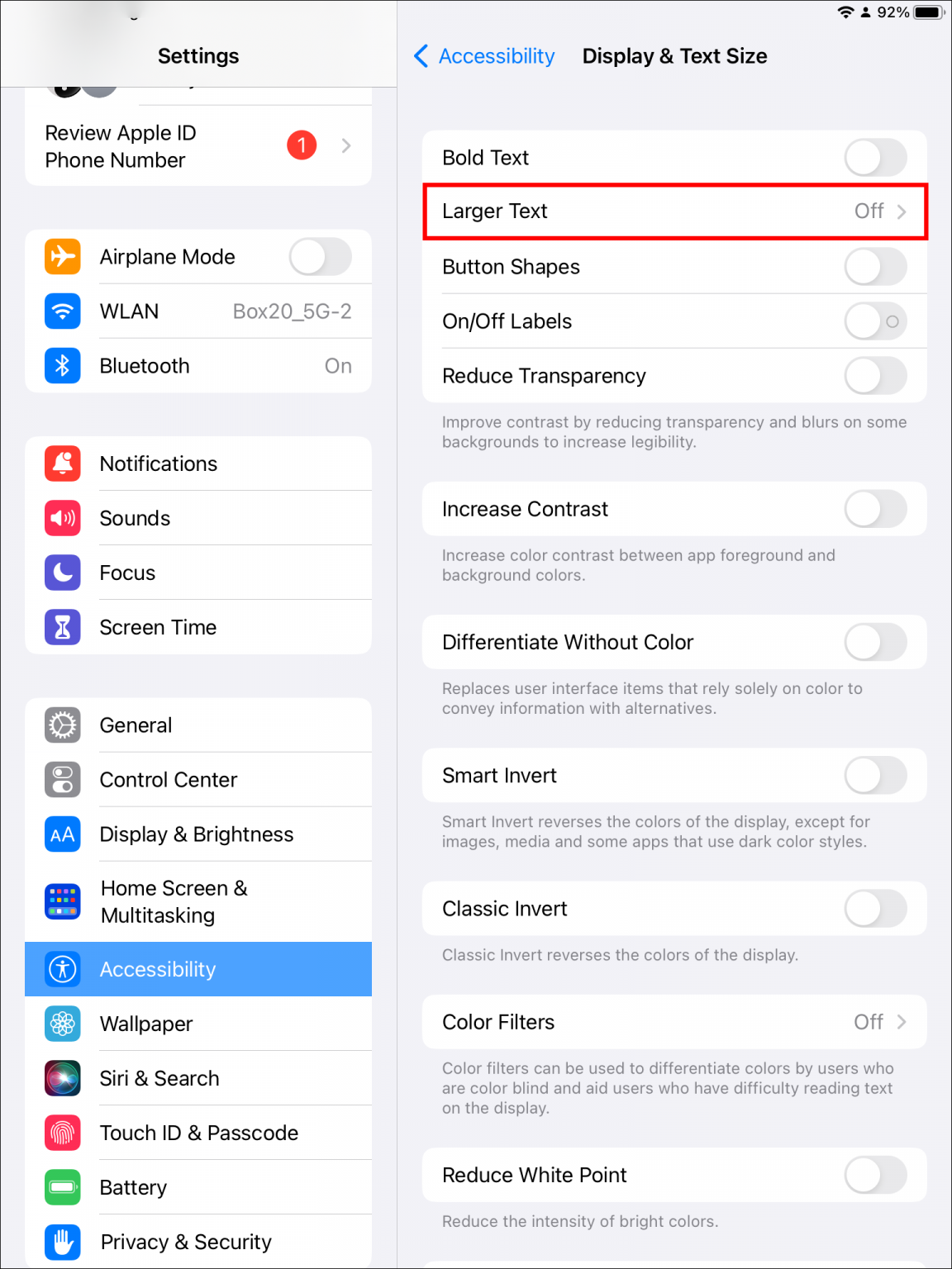 How to Change the Icon Size on an iPad