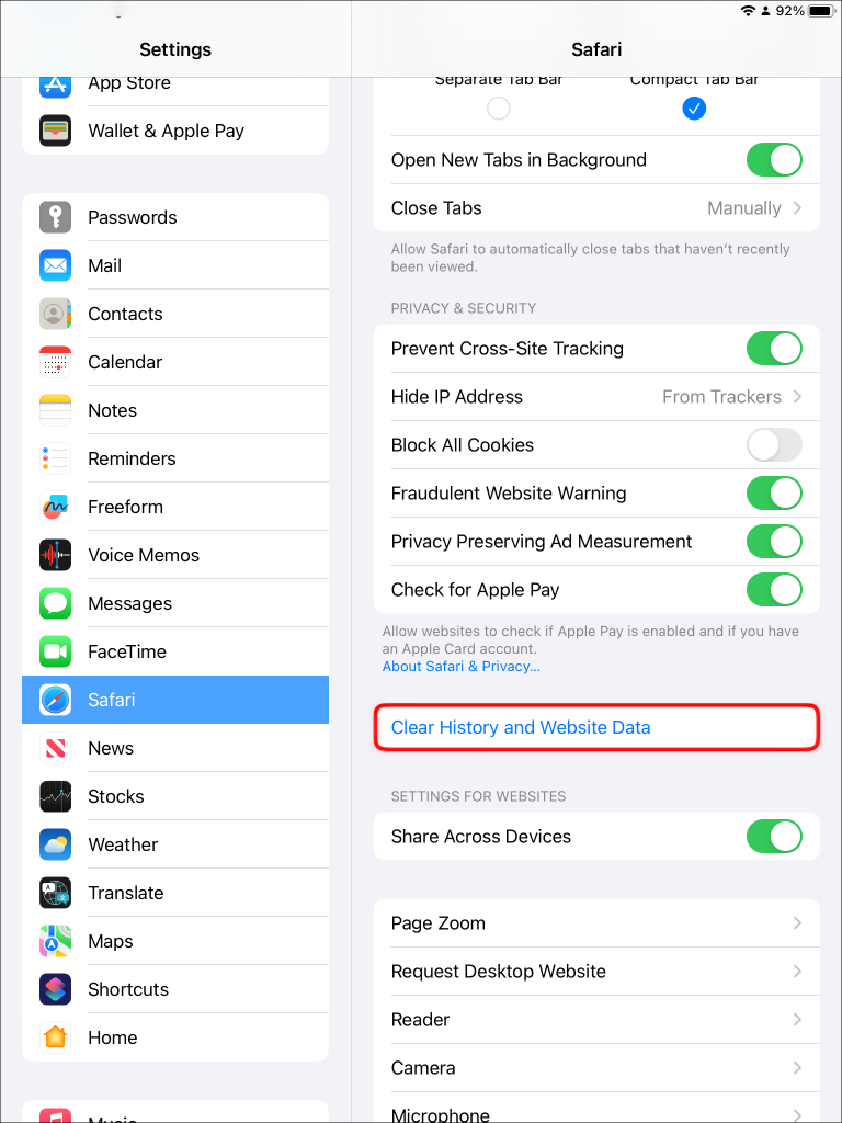 How to Update Safari on an iPad