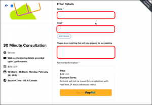 How To Create a Calendly Booking with Payment