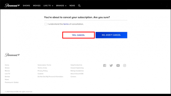 How to Cancel Your Subscription to Paramount Plus