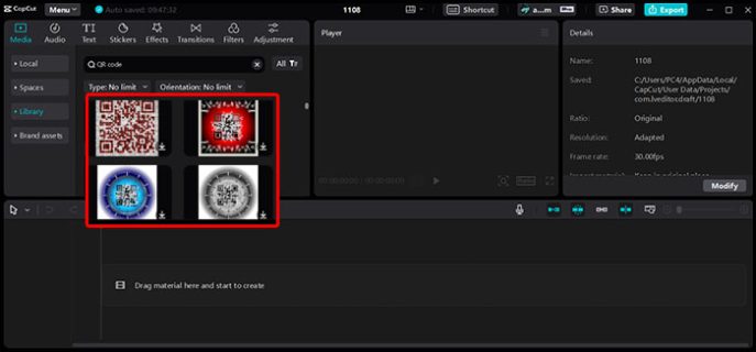 How To Generate CapCut QR Codes