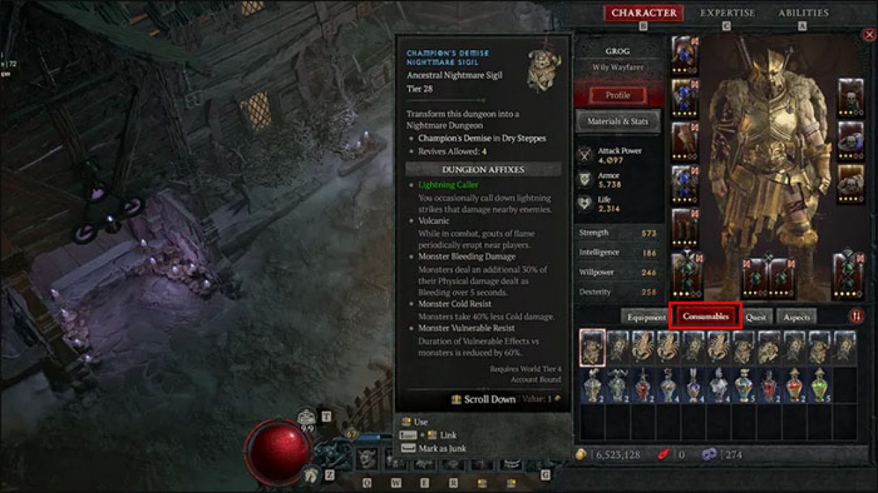 How to Craft Sigils in Diablo 4