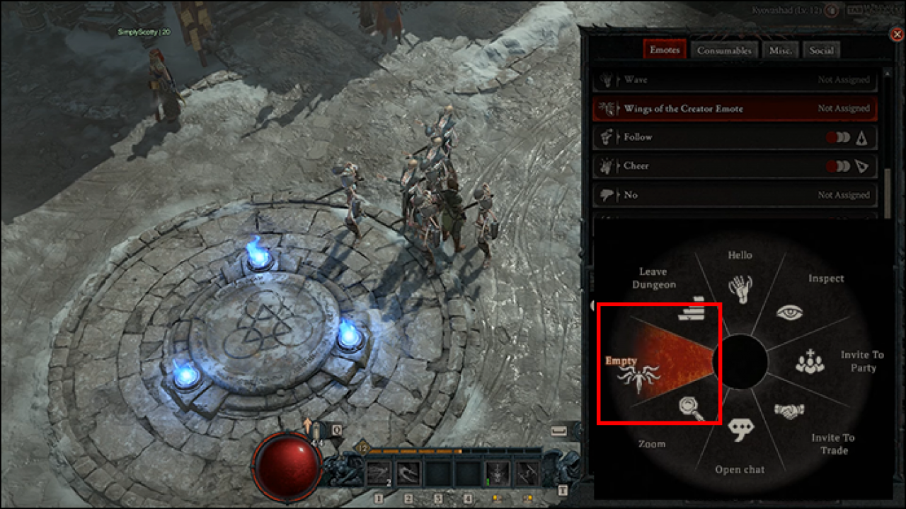 How to Use Wings in Diablo 4