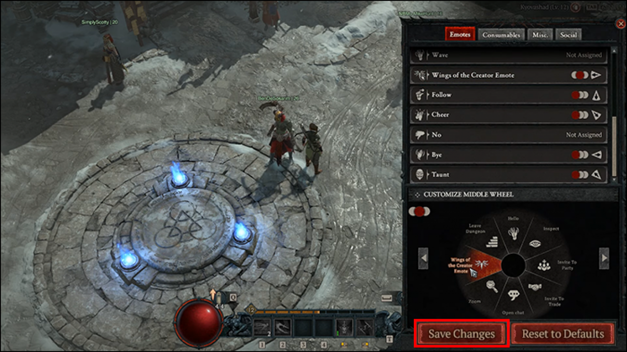 How to Use Wings in Diablo 4