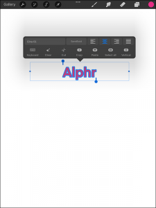 How to Add Text in Procreate